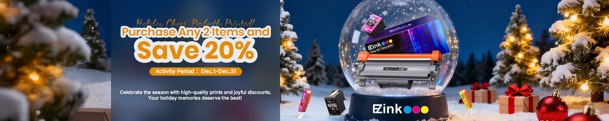 1- Purchase Any 2 Items and Save 20% | E-Z Ink