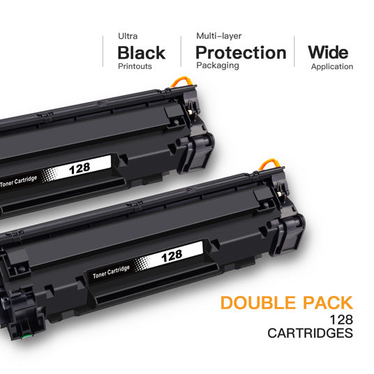 Canon 128 CRG128 Compatible Toner Cartridge (2 Pack) | E-Z Ink